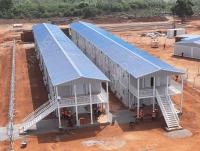 China Double Story Mobile Foldable Container Homes Camp Accommodation Insulated for sale