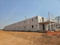 China Pre Engineered Temporary Construction Camp 20ft Welfare Unit for sale