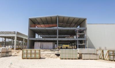 China Anti Earthquake Antirust Prefabricated Metal Buildings Hangars Warehouse for sale