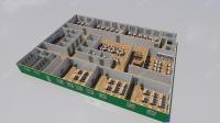 China Pre Engineered Temporary Modular Office Building Galvanised Quick Assembly for sale