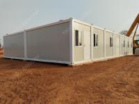 China Thermal Insulation Mining Camp Flatpack Container House Modular Building for sale