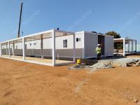 China Flexible Temporary Construction Camp Prefabricated Office Building Dormitory Customized for sale