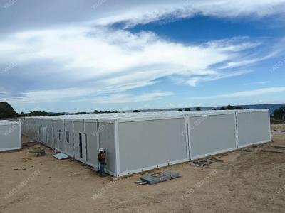 China Custom Construction Temporary Housing Accommodation Prefabricated Container House for sale