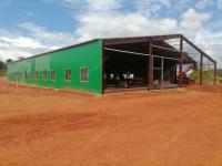 China Reinforced Frame Steel Prefab Buildings Office For Mining On Site Assembly for sale
