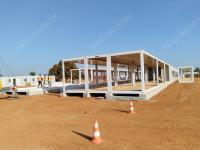 China Insulated Prefabricated Container Building House Office 40ft OEM for sale