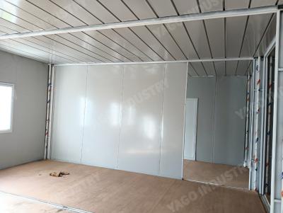 China Double Story Prefab Flat Pack Modular Buildings Container Homes Readymade for sale