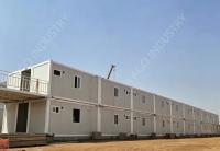 China Lightweight Prefabricated Container Building Shipping House Wind Resistant 20ft for sale