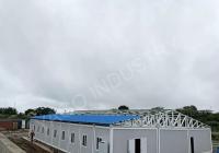 China Prefab Temporary Construction Site Camp Modular Workforce Office Housing Fireproof for sale