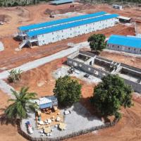 China Reinforced Oil And Gas Camp Flat Pack Accommodation Modular Container for sale