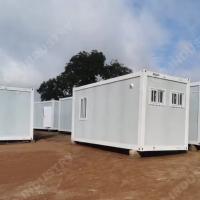 China Reinforced Oil And Gas Camp Flat Pack Accommodation Modular Container for sale