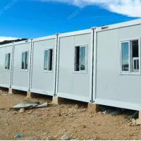 China Reinforced Oil And Gas Camp Flat Pack Accommodation Modular Container for sale