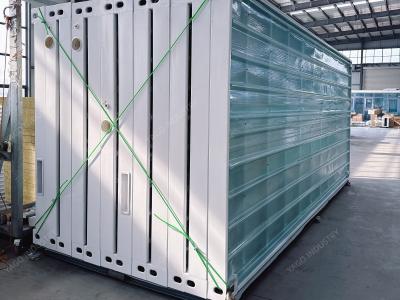 China Portable Temporary Modular Prefab Office Container Accommodation Camp for sale