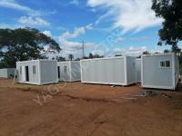 China 20ft Modular Accommodation Building Foldable Mobile Homes For Mining Site Camp for sale