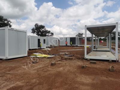 China Multi Story Temporary Modular Housing Prefabricated Office Structures for sale