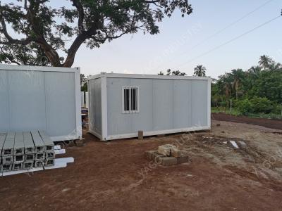 China ISO Certificated Shipping Prefab Folding Container House 40ft Eco Friendly for sale