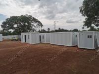 China ISO Certificated Shipping Prefab Folding Container House 40ft Eco Friendly for sale