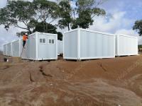 China 75mm Rockwool Prefab Construction Site Temporary Housing welfare units for sale