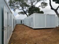 China 75mm Rockwool Prefab Construction Site Temporary Housing welfare units for sale