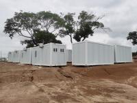 China 75mm Rockwool Prefab Construction Site Temporary Housing welfare units for sale
