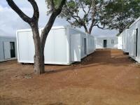 China Shipping Steel Flat Pack Container Office 20 Ft For Modular Construction Mining Camps for sale