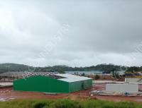 China High Toughness Prefab Steel Structure Anti Rust Easy Erection Large Span Industrial Workshop Hall for sale