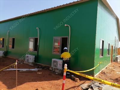 China Prefabricated Temporary Construction Site Office Temporary Container Labour Accommodation for sale