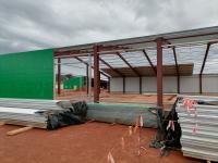 China Waterproof Modular Construction Site Camp Offices Heat Insulated Staff Living Area for sale