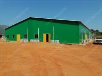 China Insulated Modular Office Building Portable Foldable Homes 100mm Rockwool Panel for sale