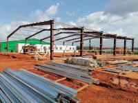 China Windproof Prefabricated Airplane Hangar Steel Structure Warehouse Building Unit for sale