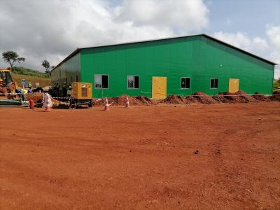China Eco Friendly Prefabricated Warehouse Offices Modular Temporary Housing Weatherproof for sale