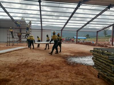 China Modular Construction Site Camp Shipping Container Accommodation Unit for sale