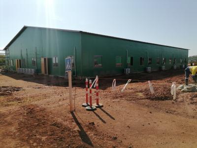 China 20ft Prefabricated Container House Flat Pack Modular Buildings Office Custom for sale