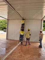 China Residential Prefab Building Systems Site Office Flatpack Container House for sale