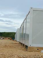 China Steel Structure Mining Site Accommodation House Prefabricated 75mm for sale