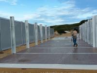 China Prefab Internal Flat Pack Shipping Container Office Q235 Galvanized Steel Dustproof for sale