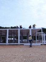 China Reinforced Windproof Temporary Construction Camp Onsite Housing for sale
