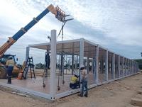 China Reinforced Windproof Temporary Construction Camp Onsite Housing for sale