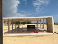 China Fast Assemble Modular Prefab Accommodation Modular Construction Site Offices for sale
