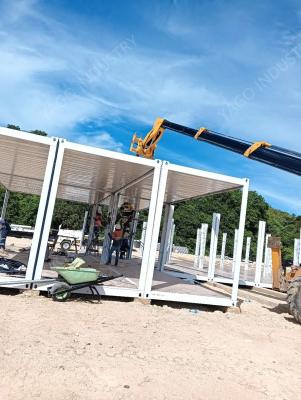 China Insulated Prefab Shipping Folding Container House Portable Weatherproof Camp for sale