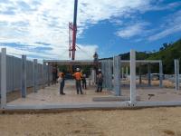 China Pre Manufactured Mining Camp Accommodation Foldable 20ft Container Workforce Housing for sale