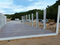 China Galvanized Steel Portable Modular Accommodation Building Lightweight for sale