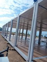 China Galvanized Steel Portable Modular Accommodation Building Lightweight for sale