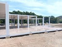 China Eco Friendly Construction Site Camp Container Accommodation Housing for sale