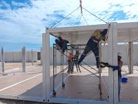 China Oil And Gas Onsite Housing Flat Pack Temporary Accommodation OEM for sale