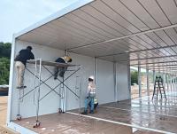 China Site Temporary Modular Prefabricated Office Building Waterproof Custom for sale
