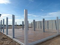 China Windproof Prefabricated Airplane Hangar Steel Structure Warehouse Building Unit for sale