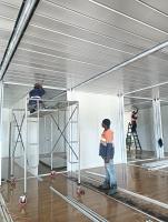 China Heat Insulated Construction Site Camp Container Labour Accommodation OEM for sale