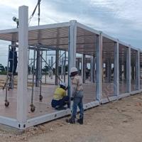 China Fireproof Modular Oil And Gas Camp Temporary Jobsite Housing Building for sale