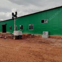 China Heavy Duty Temporary Jobsite Housing Modular Homes Q355B Section Steel for sale