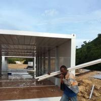 China Mining Portable Temporary Housing Accommodation Dormitory Folding Shipping Container for sale